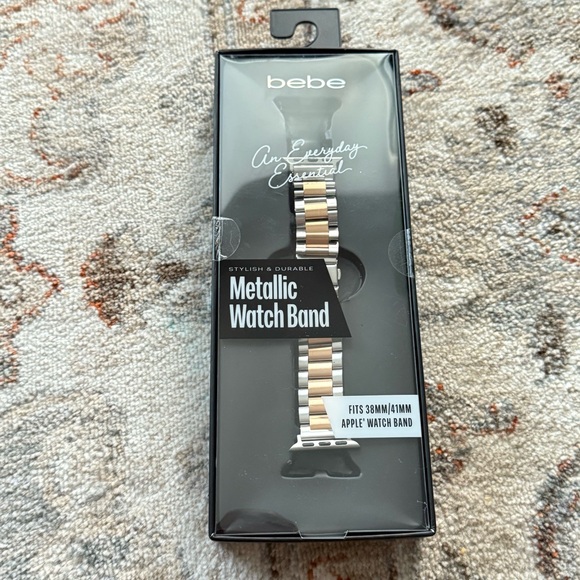 bebe | Accessories | Bebe Premium Metallic Watch Band | Poshmark